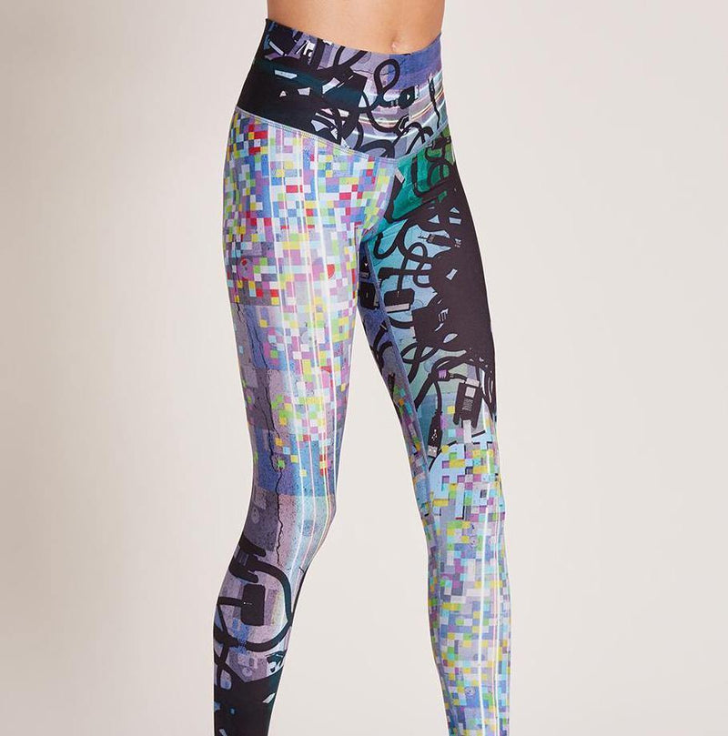 Unplug High Waist Leggings - Niyama Sol - simplyWORKOUT – SIMPLYWORKOUT